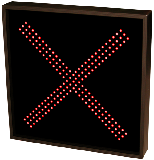 Signal-Tech X | Down Arrow TCL1818RG-175TS/12-24VDC | SIG-30782