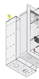 DKS Doorking 1802-155 Box, Rough-in Flush