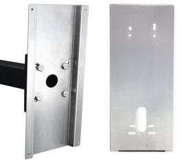 AES IBK-PED-SS-PLT Imperial panel Stainless Steel Mounting Plate